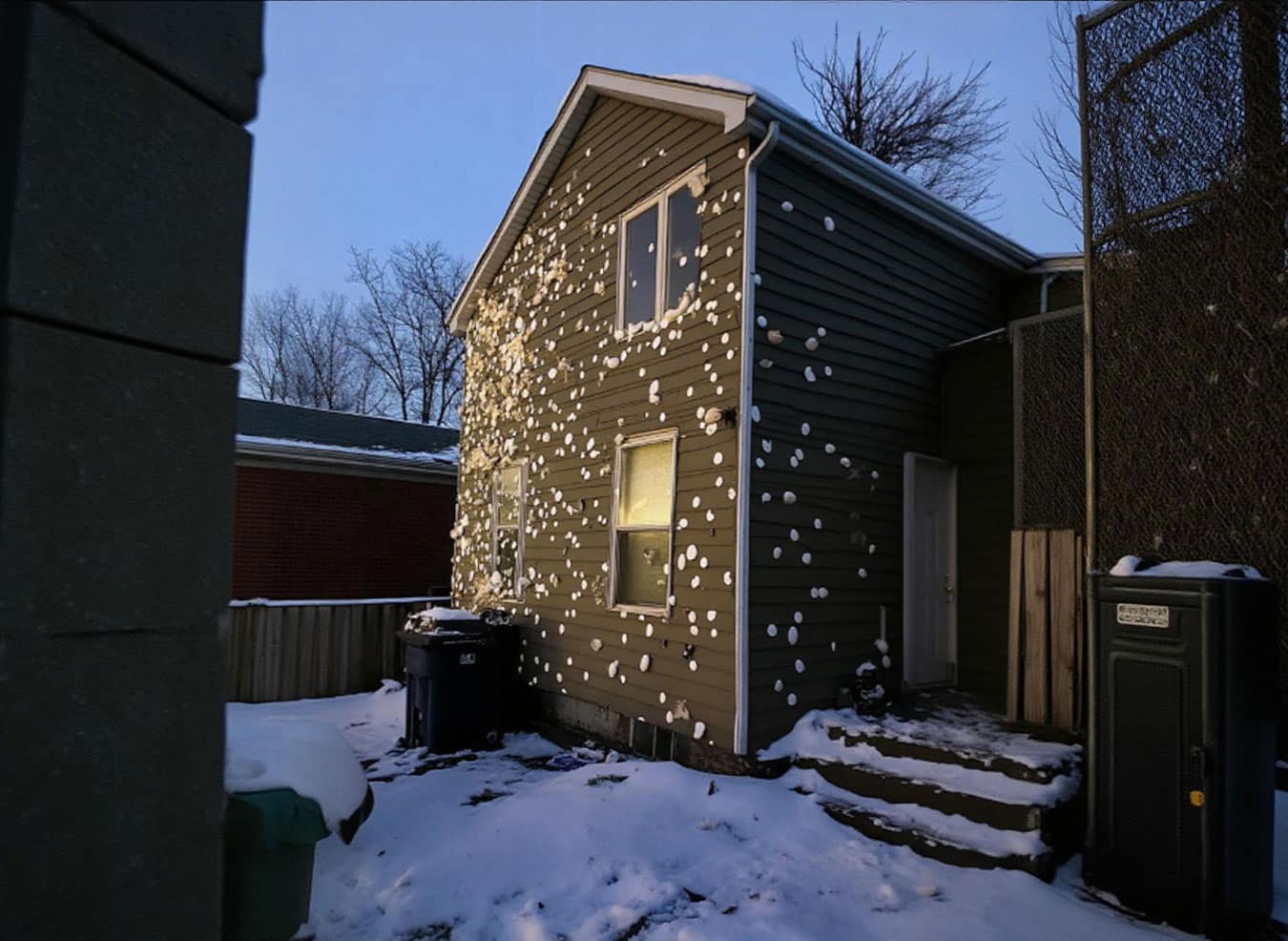 Our House Was Egged On Christmas—Then We Found A Chilling Note